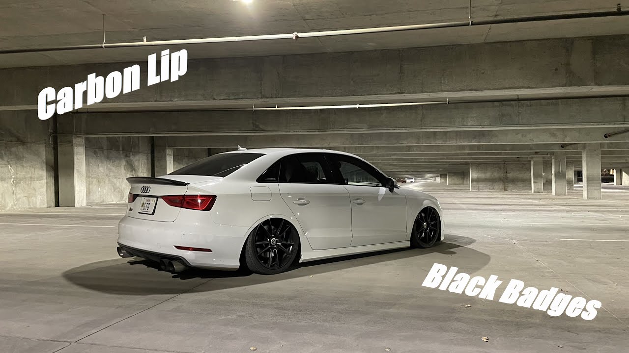 New Carbon Spoiler and Badge Blackout for The S3 - YouTube