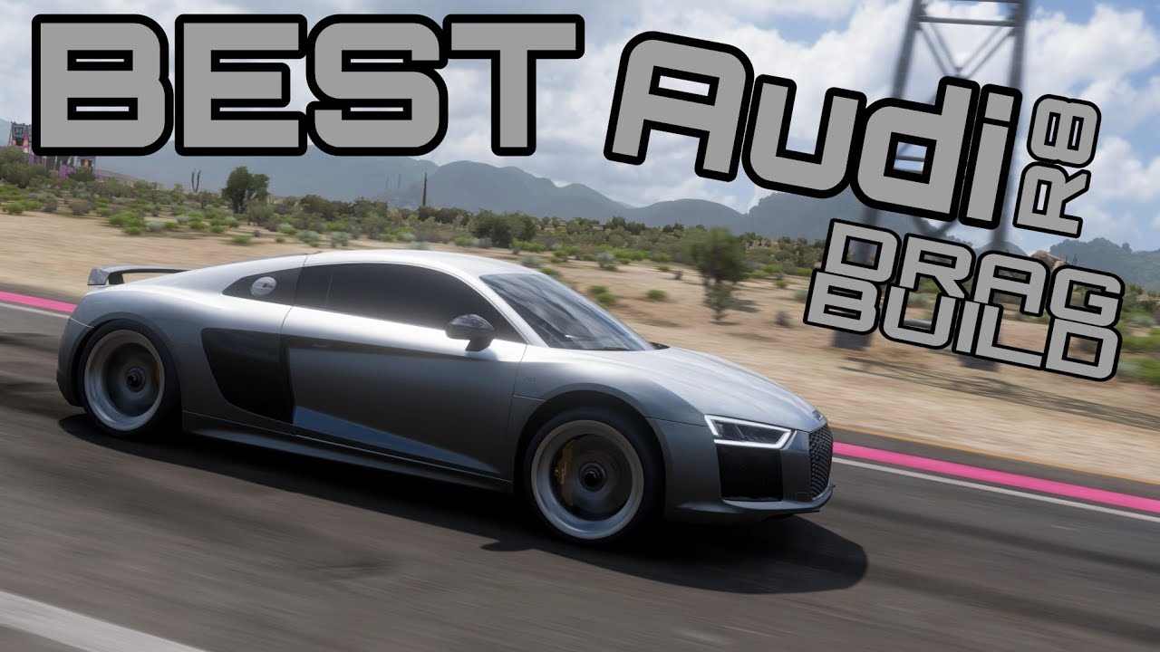 BEST AUDI R8 DRAG BUILD + TUNE | Forza Horizon 4 - YouTube
