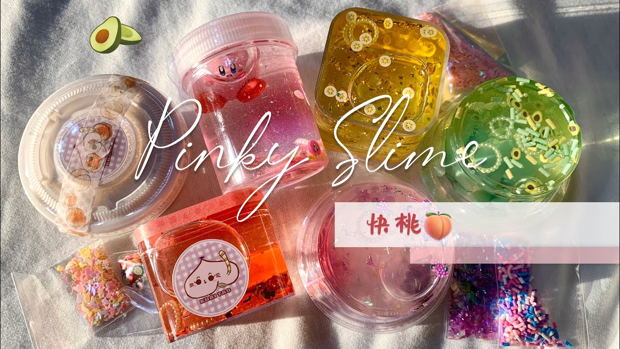 《業配》Pinky Slime 快桃史萊姆 超高顏值透泰 心動🍑 - YouTube