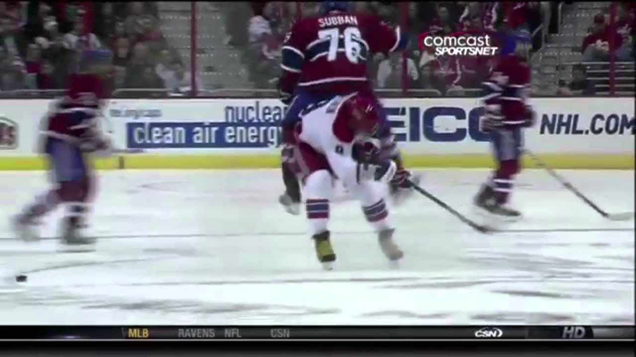 Nhl Biggest Hits Ever Seen Youtube