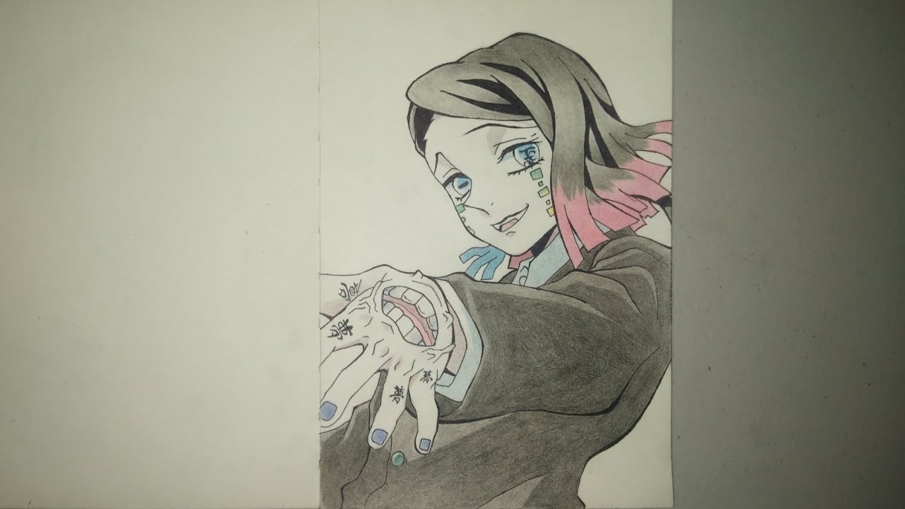 Drawing Enmu | Demon Slayer:Kimetsu no Yaiba [Remake] again? - YouTube