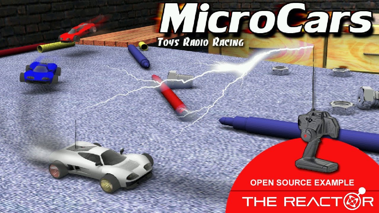 MicroCars Racing Engine - Now available on The Reactor - YouTube