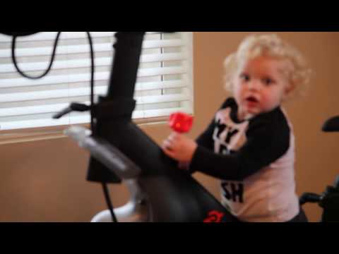 Peloton Bike | How to attach your cleats so easy a three year old does it and exploring my new bike