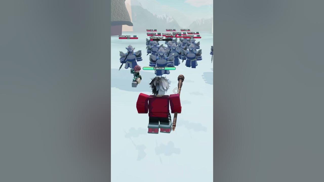 Wukong Vs Prajurit Langit ⁉️roblox Shorts Roblox Funny Youtube