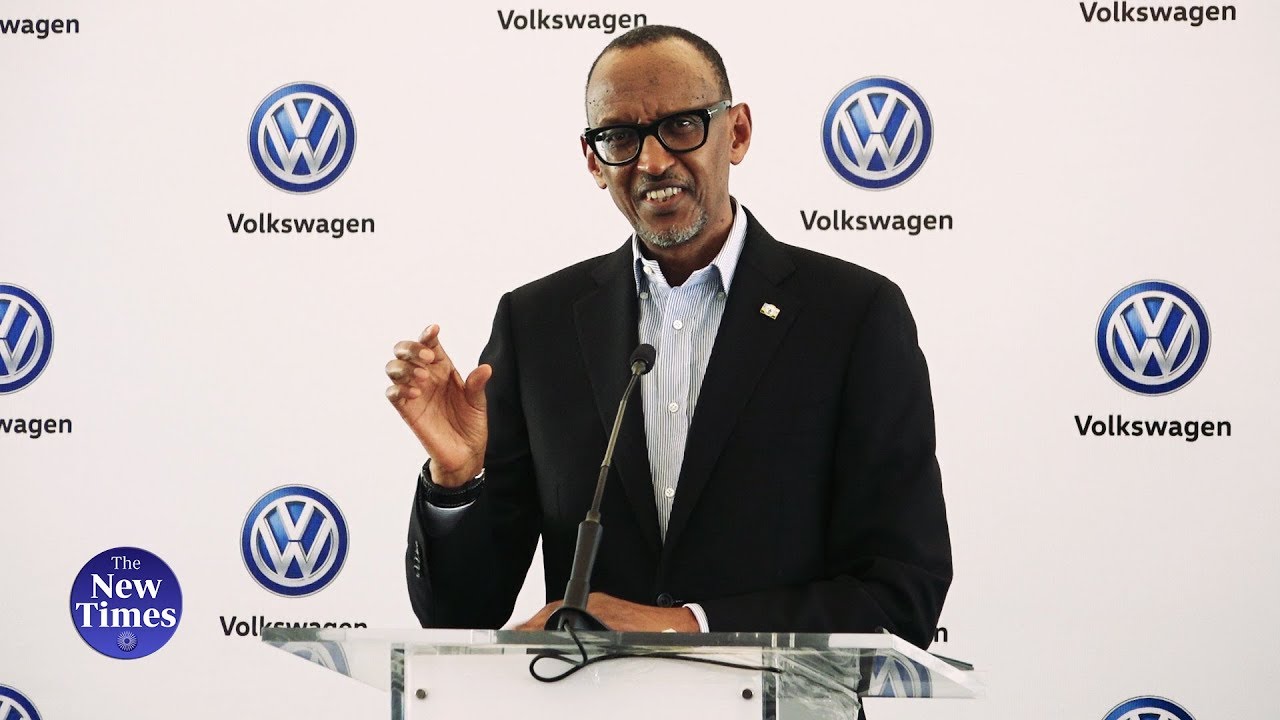 President Kagame's speech during the launch of Volkswagen Rwanda - YouTube