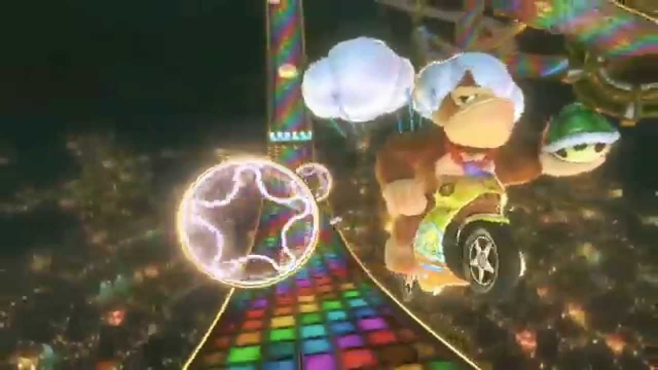 A Sharp-Dressed Monkey Takes on Rainbow Road - YouTube