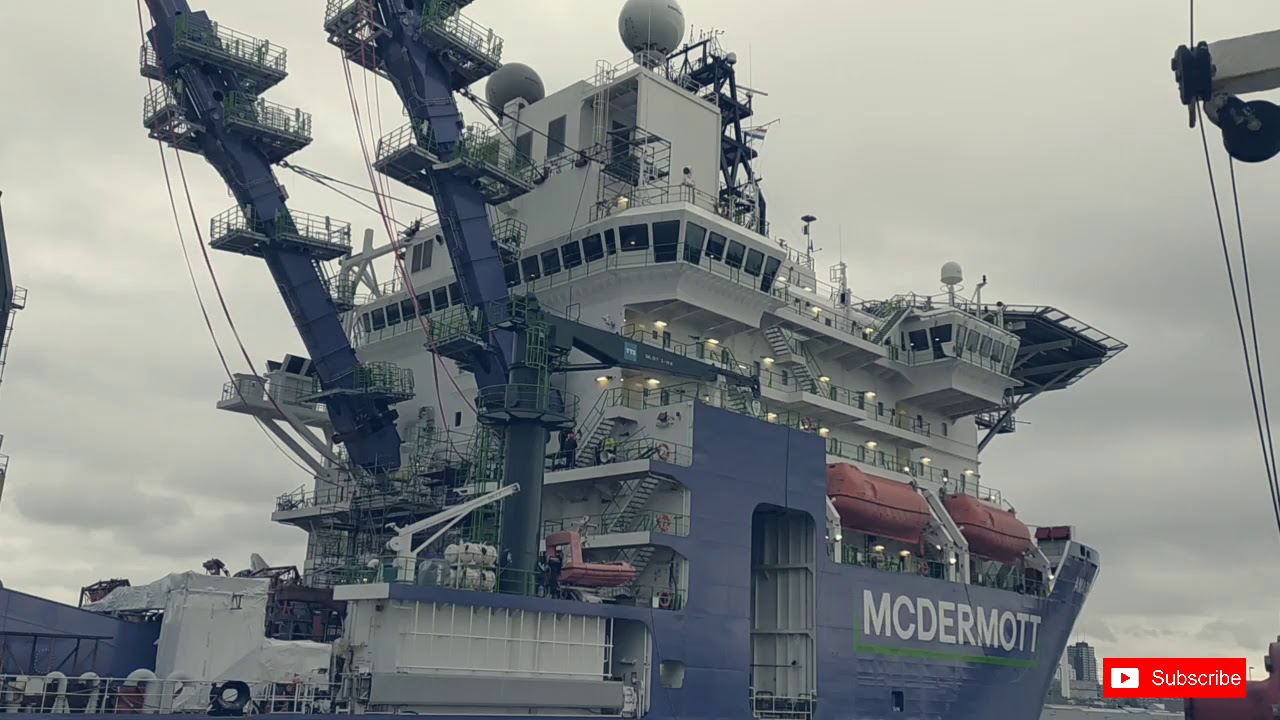 MV Amazon | MCDERMOTT | PIPELAY OFFSHORE Vessel | at ROTTERDAM , The ...