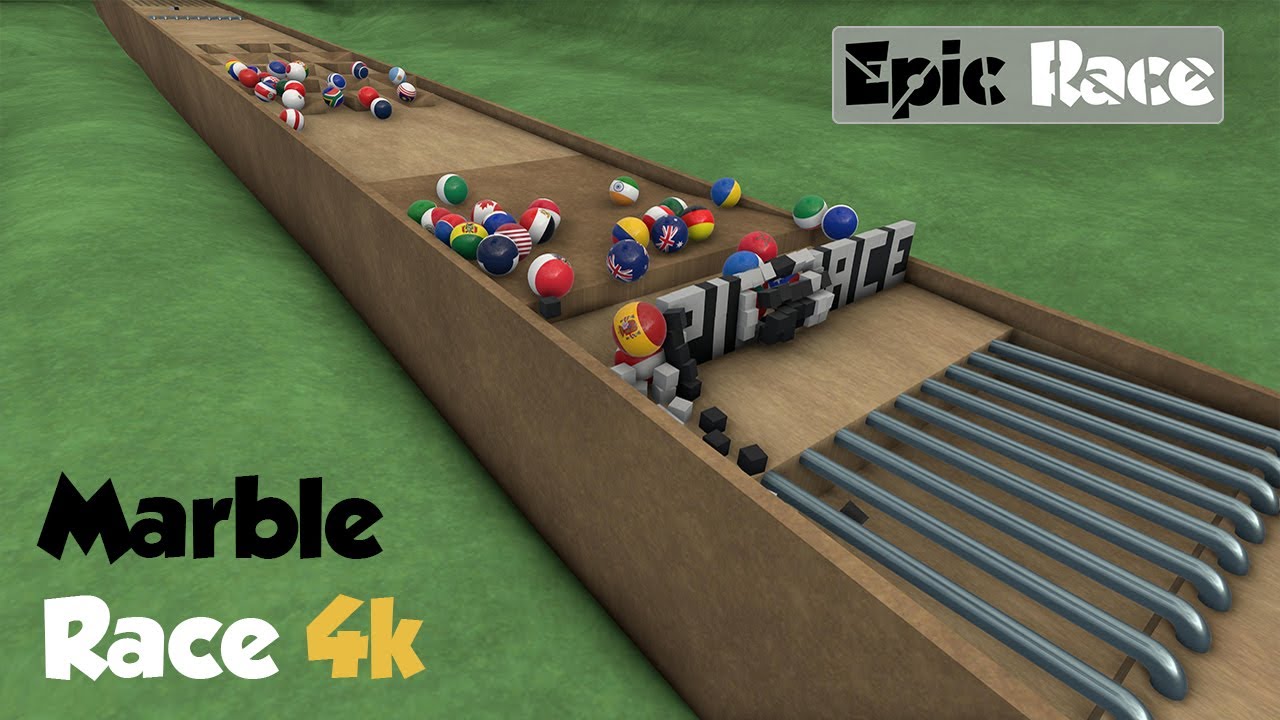 Ramps & Walls - 3D Marble Race - YouTube
