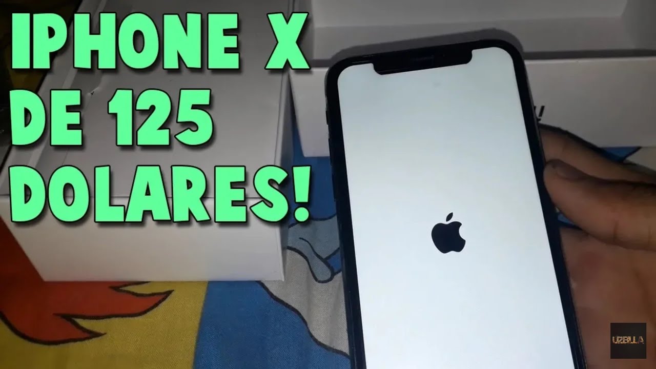 COMPREI UM IPHONE X FAKE DE 125$ NA WISH E OLHA COMO VEIO - YouTube