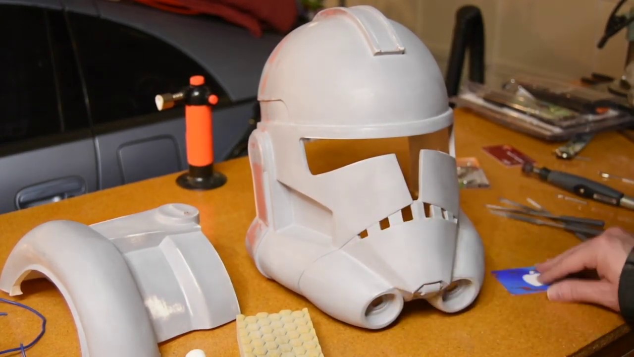 ARC Trooper Fives Helmet Part 3 - YouTube