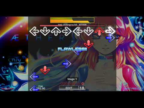 [DDR EDIT/DP] ÆTHER / TAG underground (Lv. 18) - YouTube