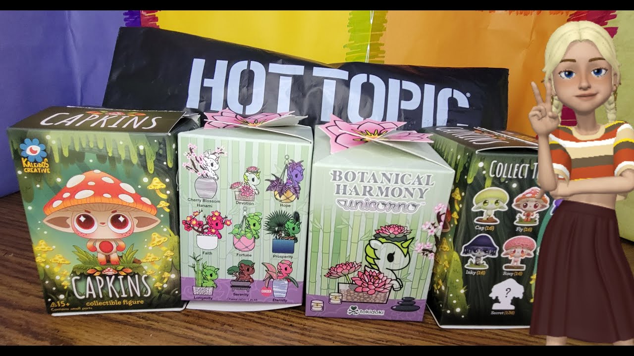Mystery Unboxing: Capkins & Unicornos - YouTube