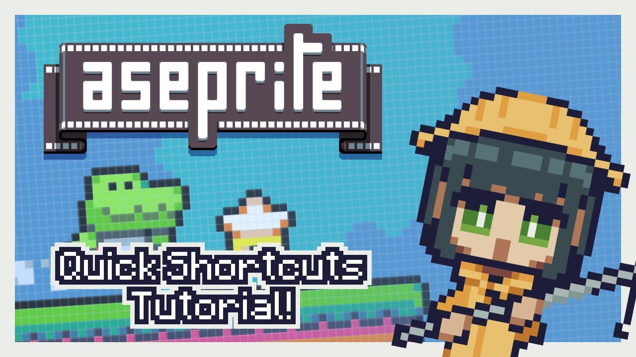 Some Aseprite Shortcuts you need to know for beginner - YouTube