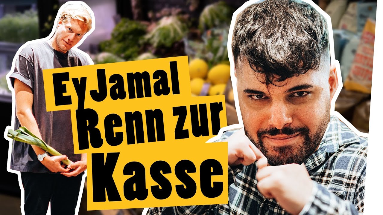 Supermarkt Speedrun mit Karim Jamal | Challenge || Das schaffst du nie ...