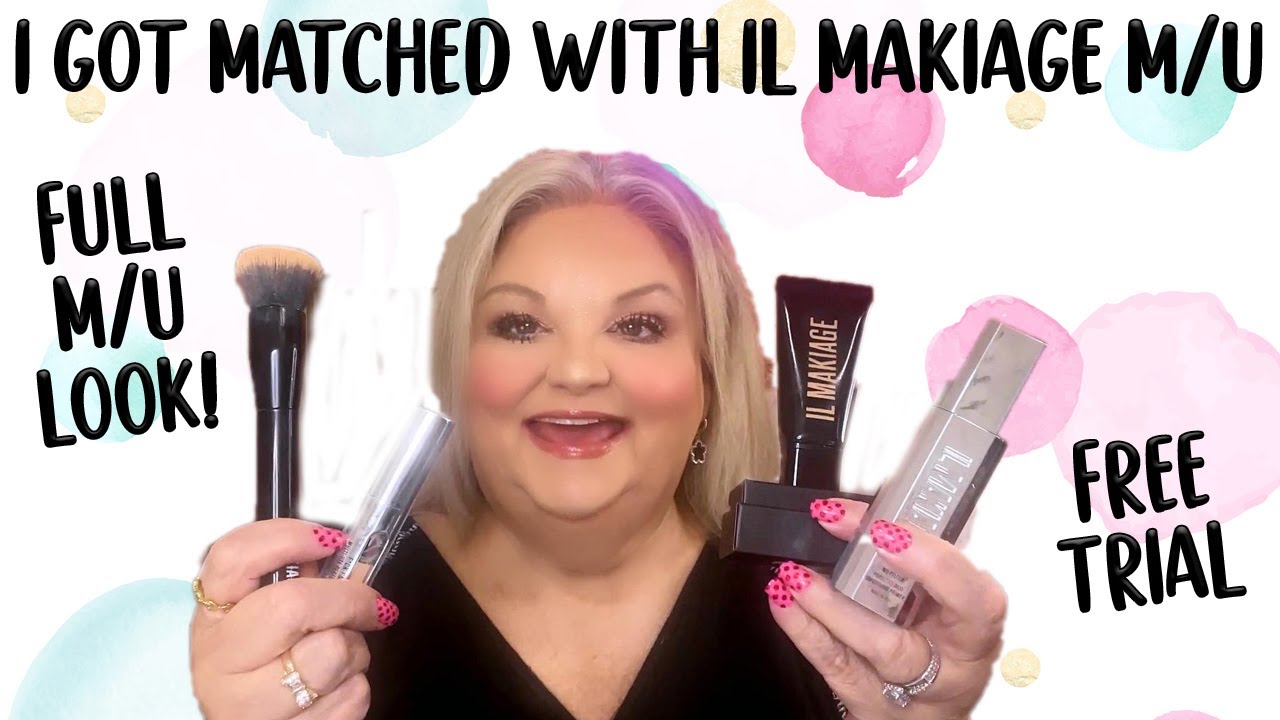 I got matched and tried Il Makiage foundation and make up! #ilmakiage ...