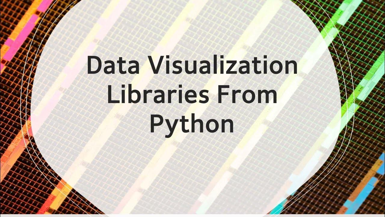 Data Visualization Libraries From Python Video Vlog - YouTube