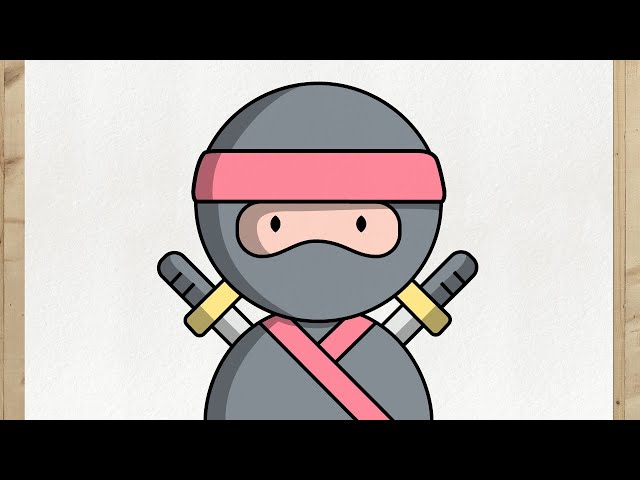 Comment Dessiner Un Ninja De Dessin Animé 940+ Manga Ninja Stock
