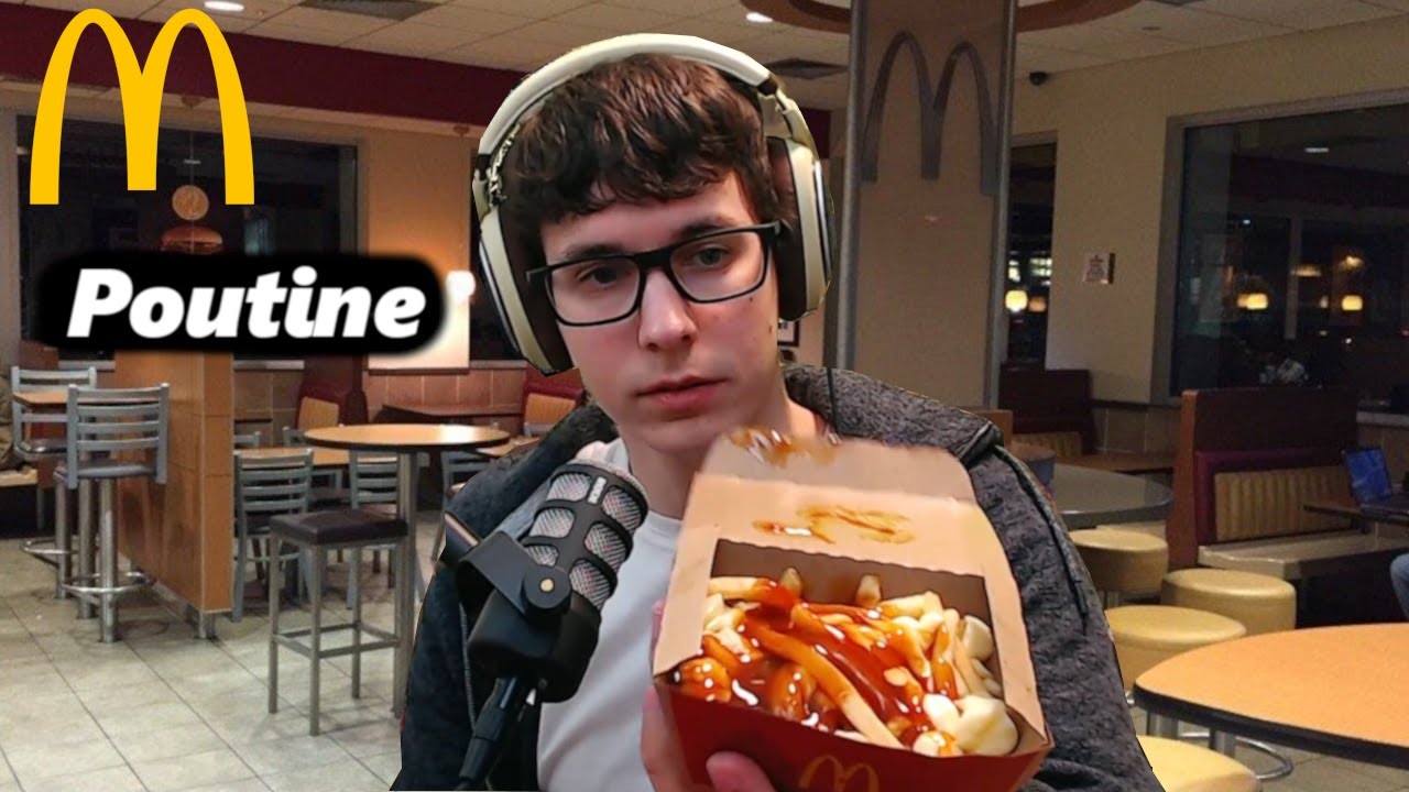 MCDONALD'S POUTINE FOOD REVIEW - YouTube