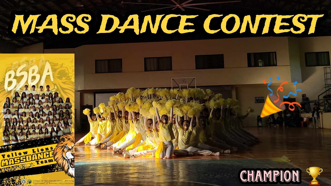 MASS DANCE COMPETITION | CLARIZA PETROLA - YouTube