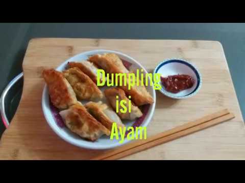 Resep / Cara membuat Dumpling isi Ayam Enak - YouTube