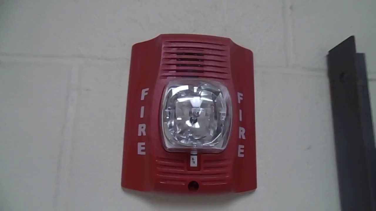 System Sensor P2R SpectrAlert Advance Fire Alarm On 9/11 - YouTube