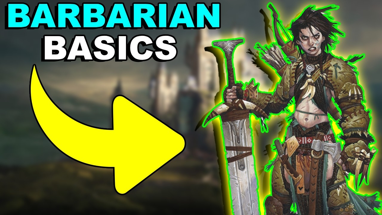 Barbarian 101: New To Barbarian?: Get Started Here! - YouTube