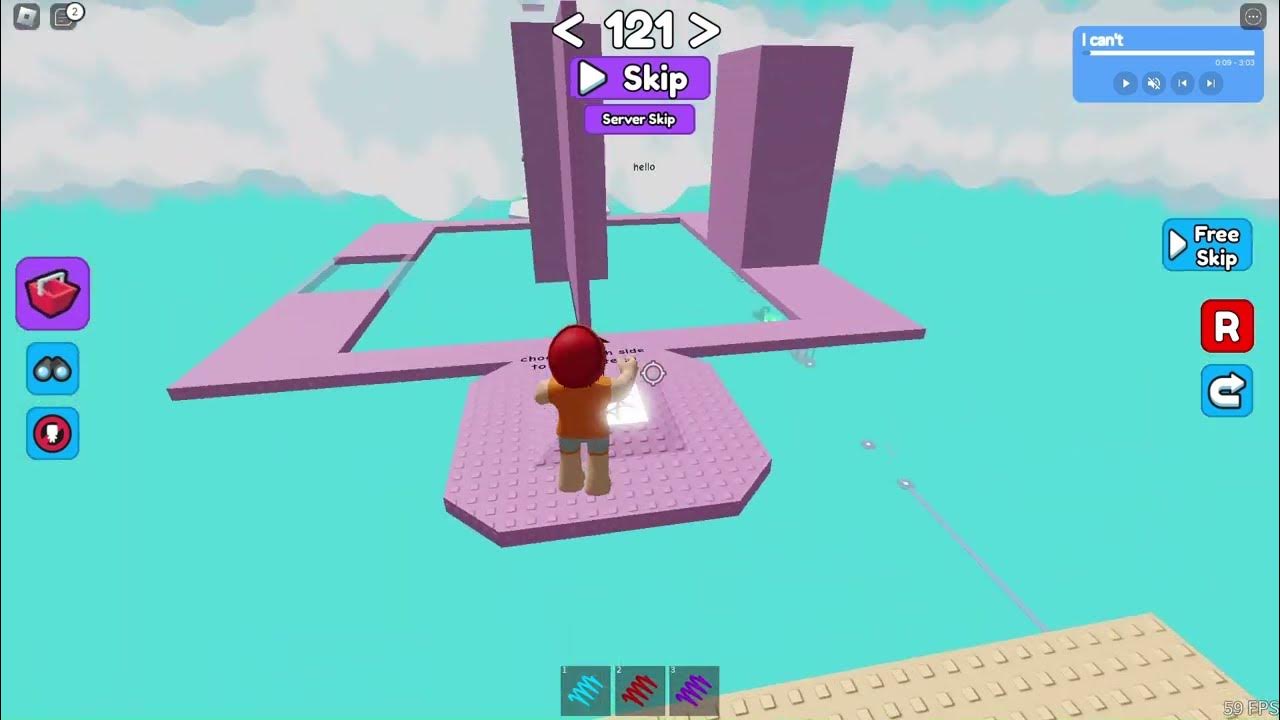 Roblox HARD TROLL OBBY Walkthrough [Stage 121 to 130] - YouTube