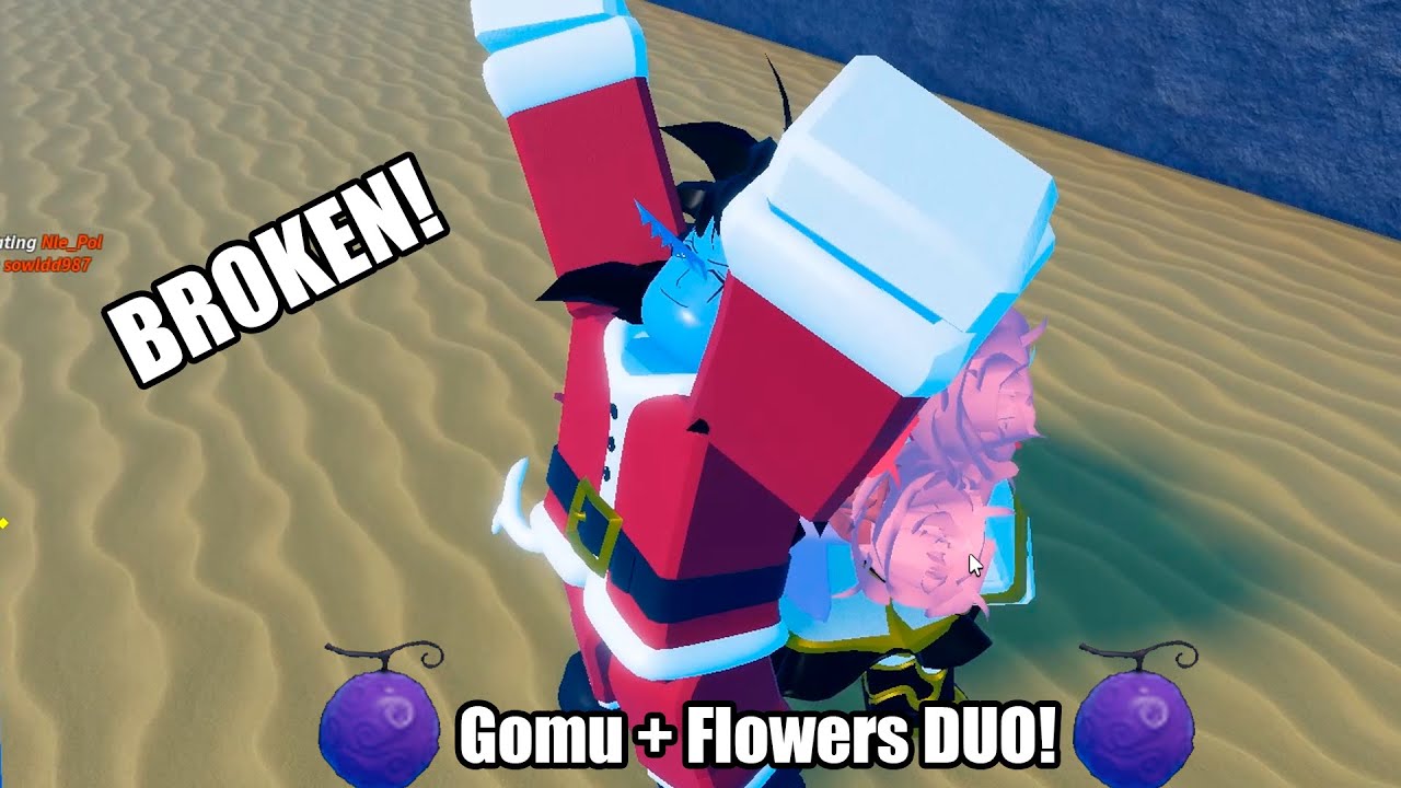 DOUBLE Gomu + Flowers in BR! (GPO) - YouTube