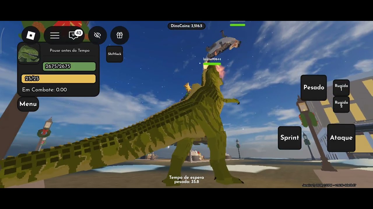 Jurassic block (Roblox) - YouTube