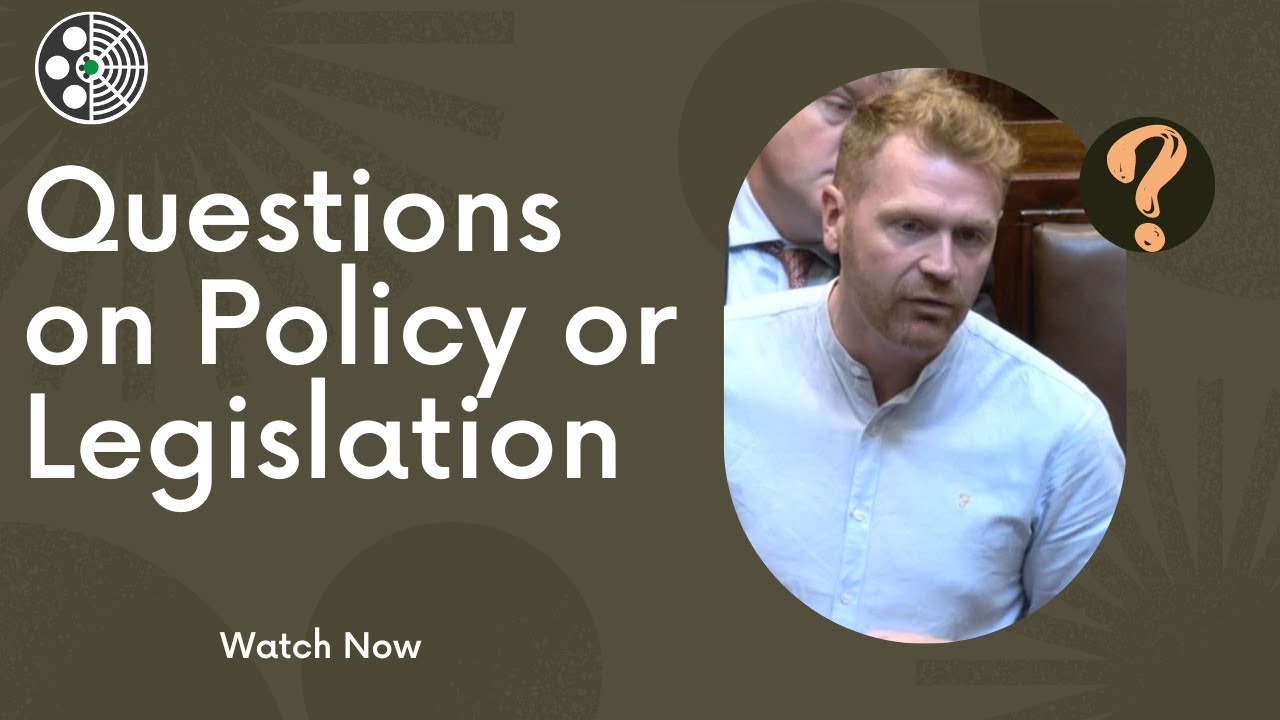 Deputy Gary Gannon- speech from 18 May 2023 - YouTube