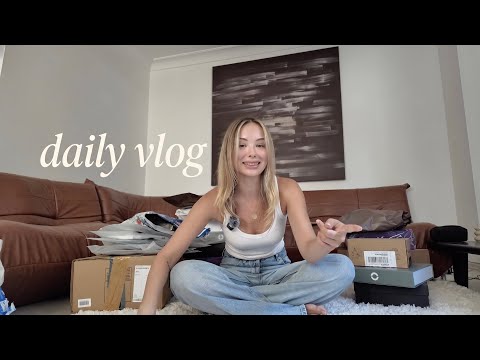 Günlük Vlog, Pr paketlerini birlikte açıyoruz.. (Spor, Kahvaltı, Alerji, Manifest konseri)