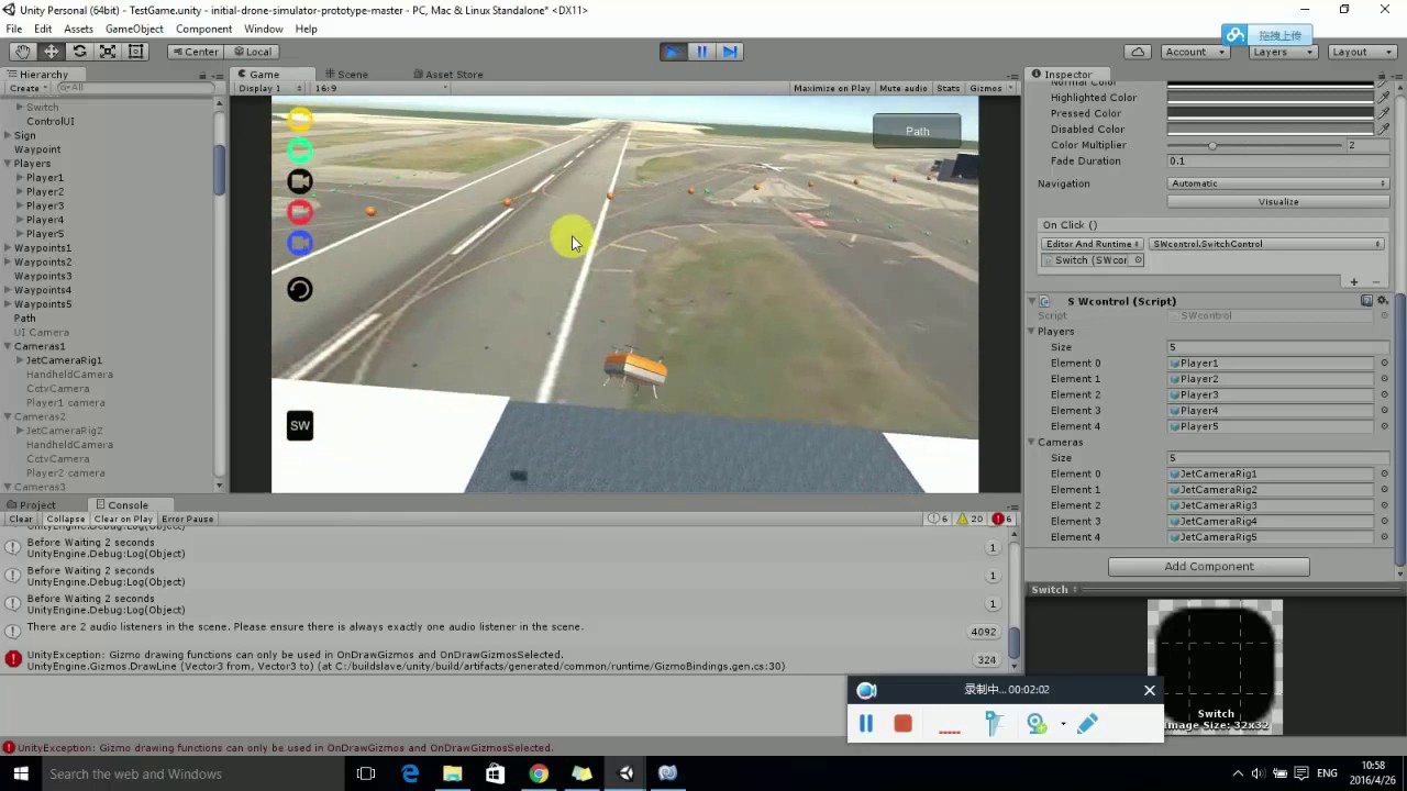 UAV Airport Collision Avoid Unity3D Google 3D Map - YouTube