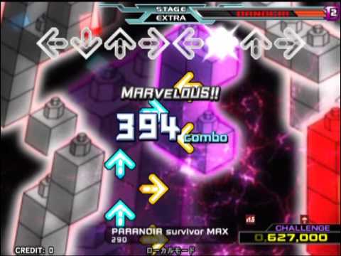 [Dance Dance Revolution SuperNOVA2 AC] 290 - PARANOIA survivor MAX [DP ...