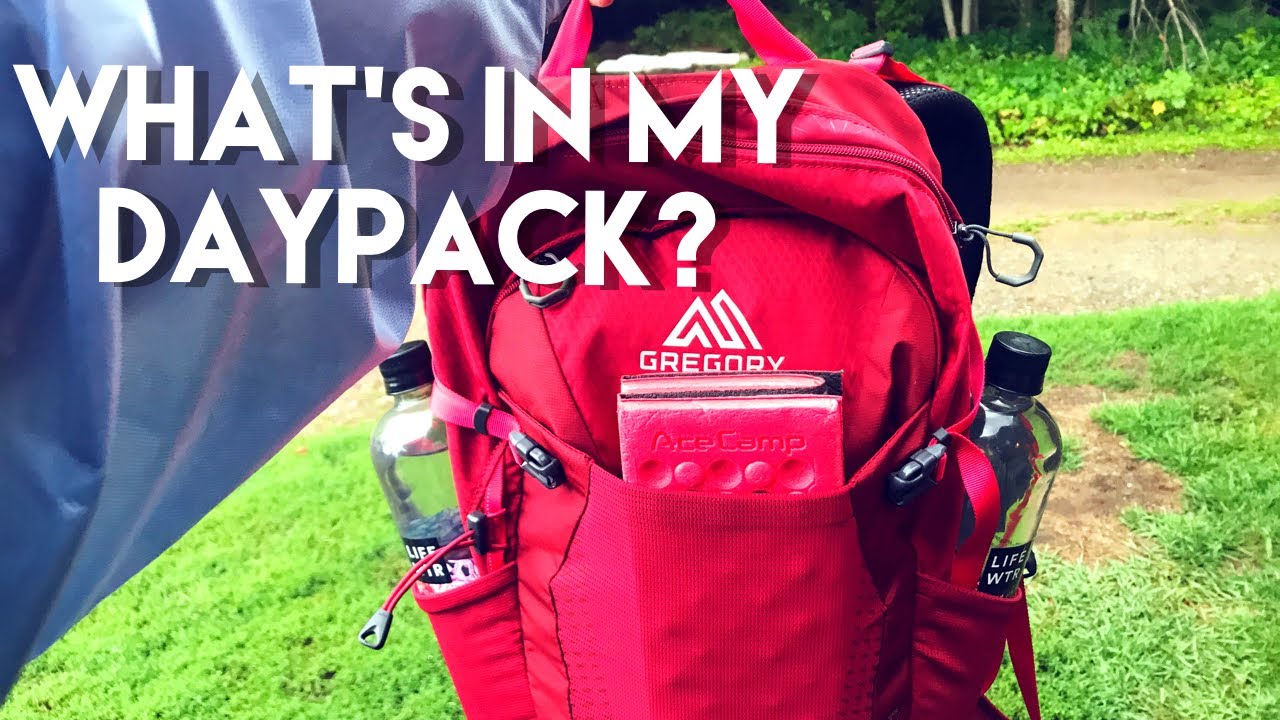 WHATS IN MY DAYPACK? | HOW TO PACK FOR A DAY HIKE - YouTube