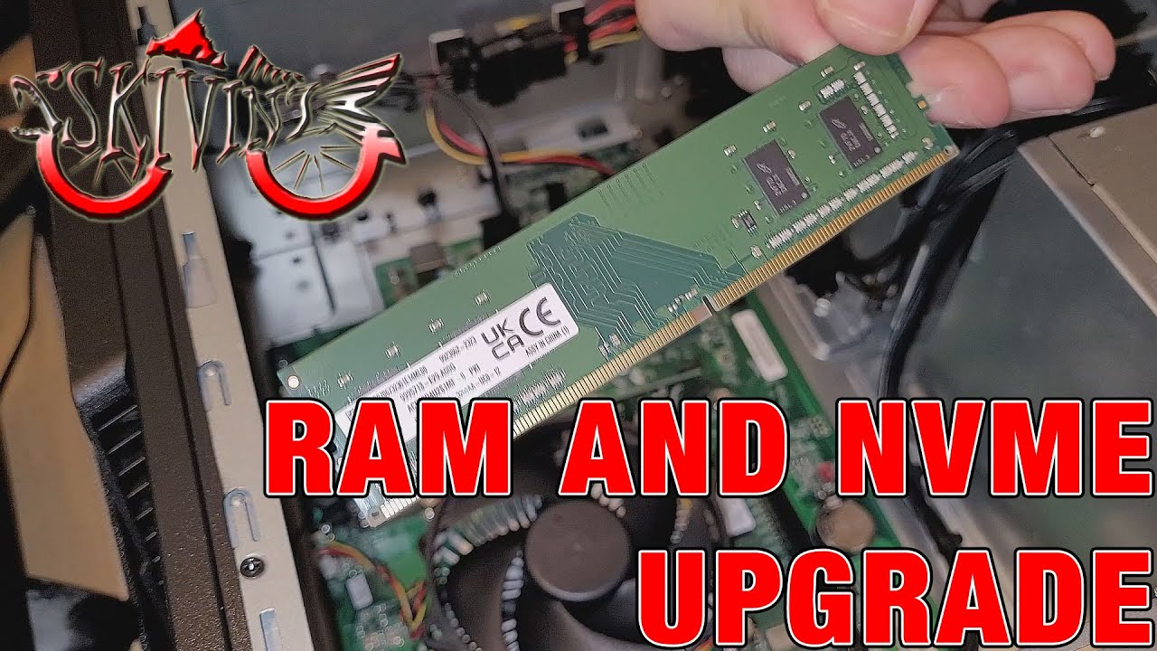 RAM and SSD upgrade for Acer Nitro N50 n50-650-eb14 - YouTube