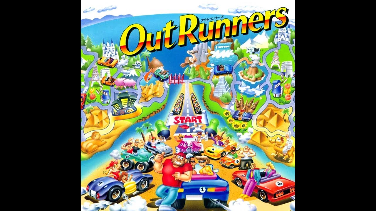 Arcade - OutRunners 'Attract Mode' - YouTube