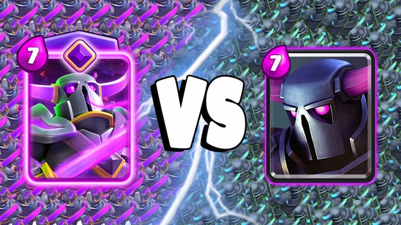 EVOLVED PEKKA vs PEKKA - Clash Royale Challenge - YouTube