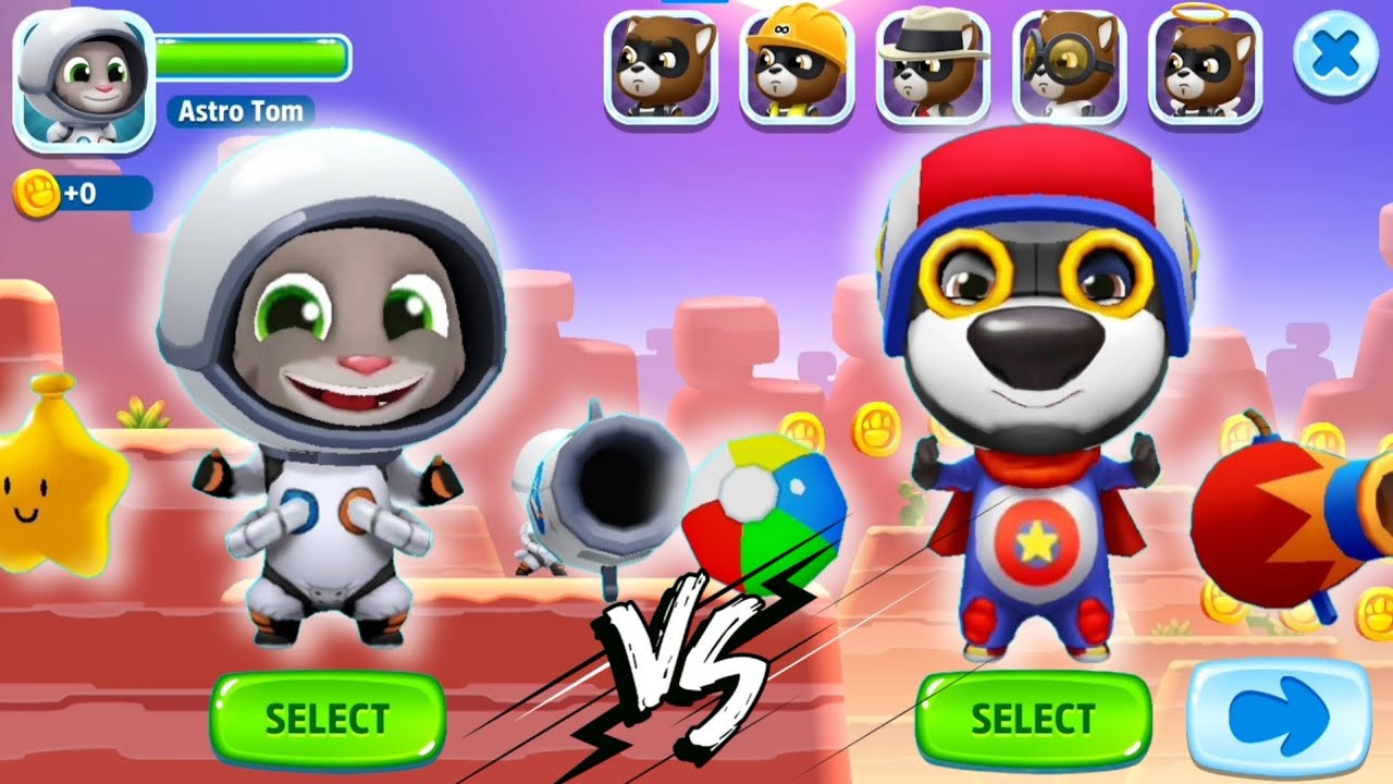 Talking Tom Jetski 2 : Talking Tom : Officer Angela : Talking Hank ...