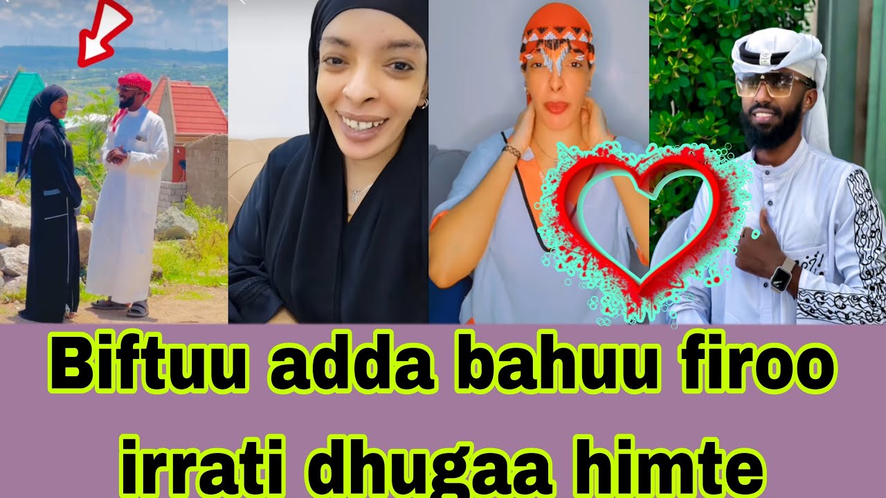 Biftuu ykn jaartiin firoo duraan wahee adda bahuu jaarsaa ishee irrati ...