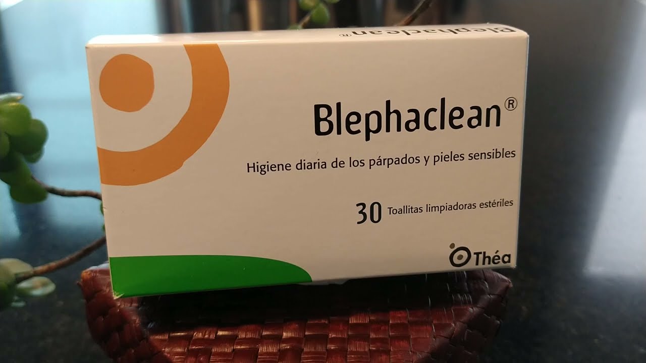 Blephaclean toallitas de higiene diaria para párpados y pieles ...