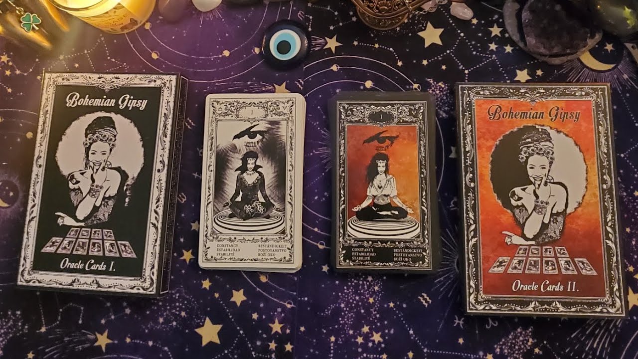 🔮UNBOXING of BOHEMIAN GIPSY💫 ORACLE CARDS from the Czech Republic 🇨🇿 🇨🇿 ...