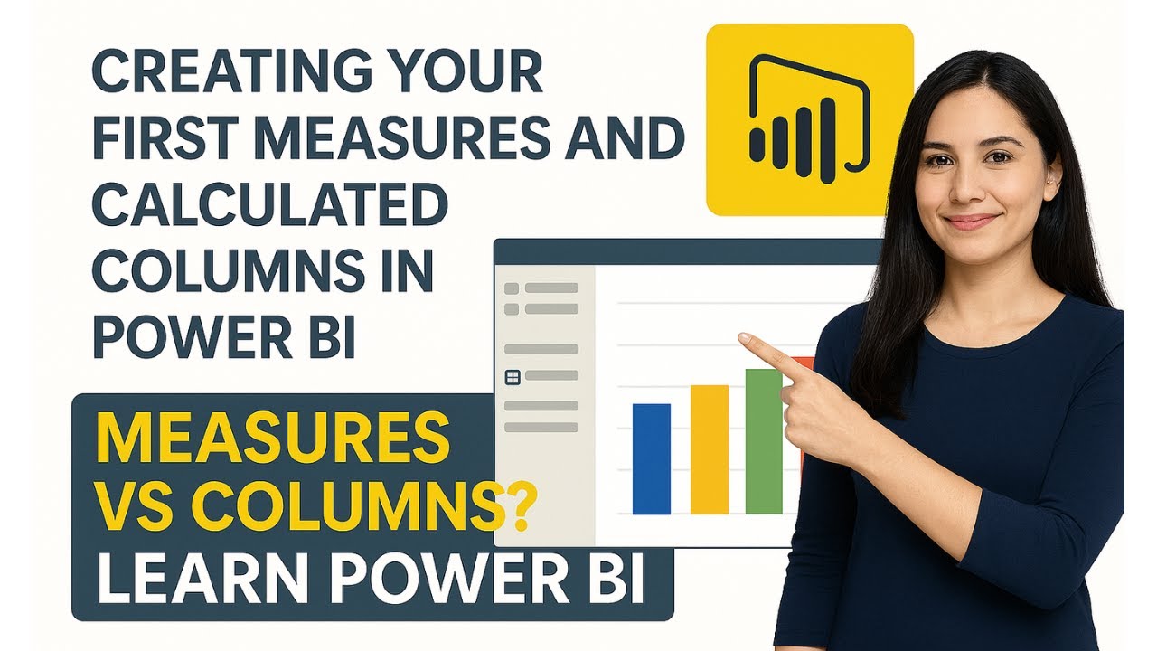 Creating Your First Measures and Calculated Columns in Power BI - YouTube