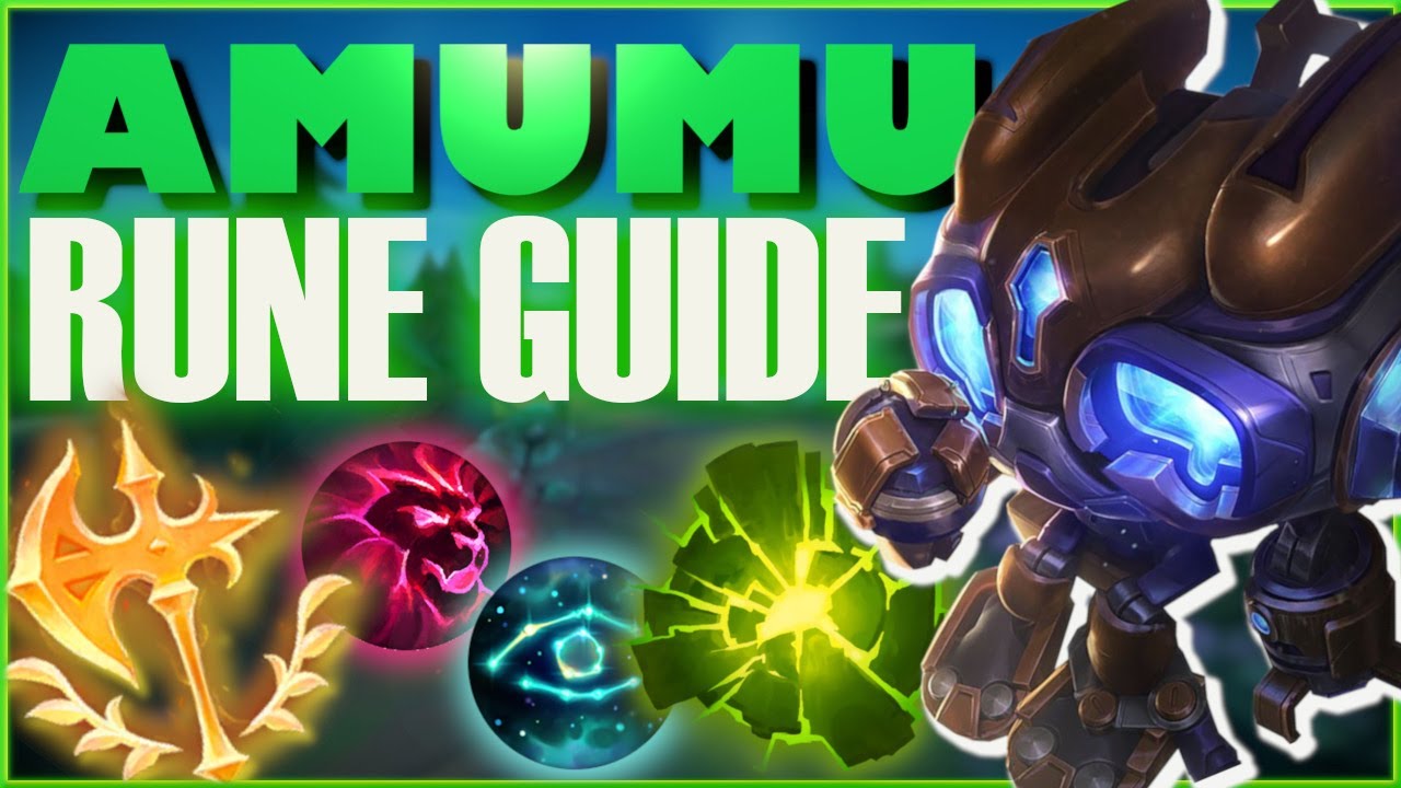 IN-DEPTH RUNES GUIDE FOR AMUMU JGL - YouTube