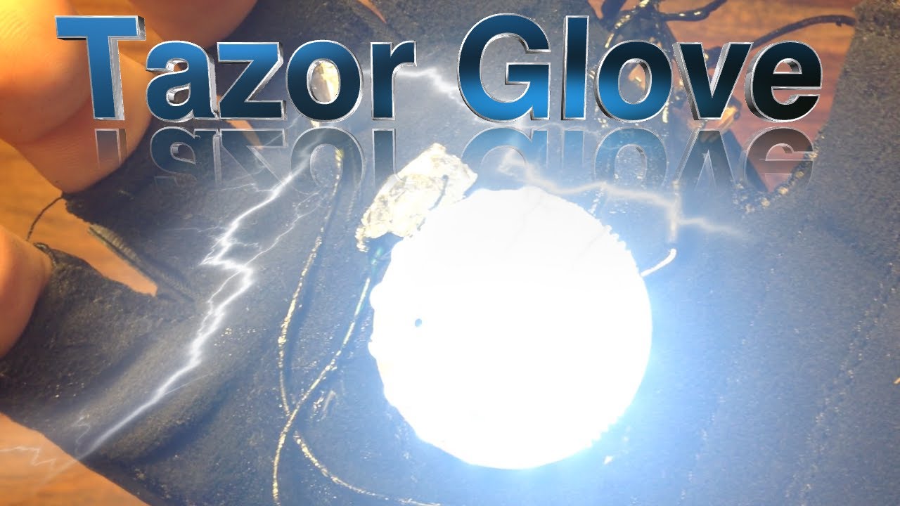 How to Make a Taser Glove - YouTube