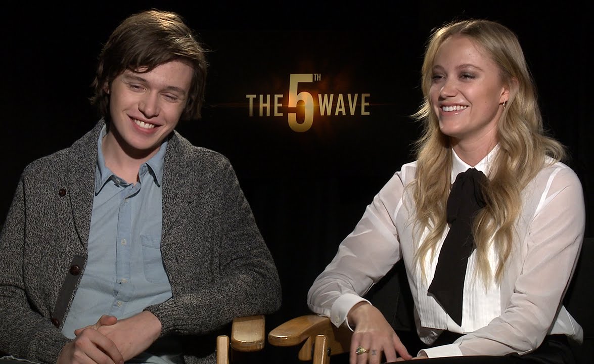 Nick Robinson & Maika Monroe - The 5th Wave - The Preston & Steve Show ...