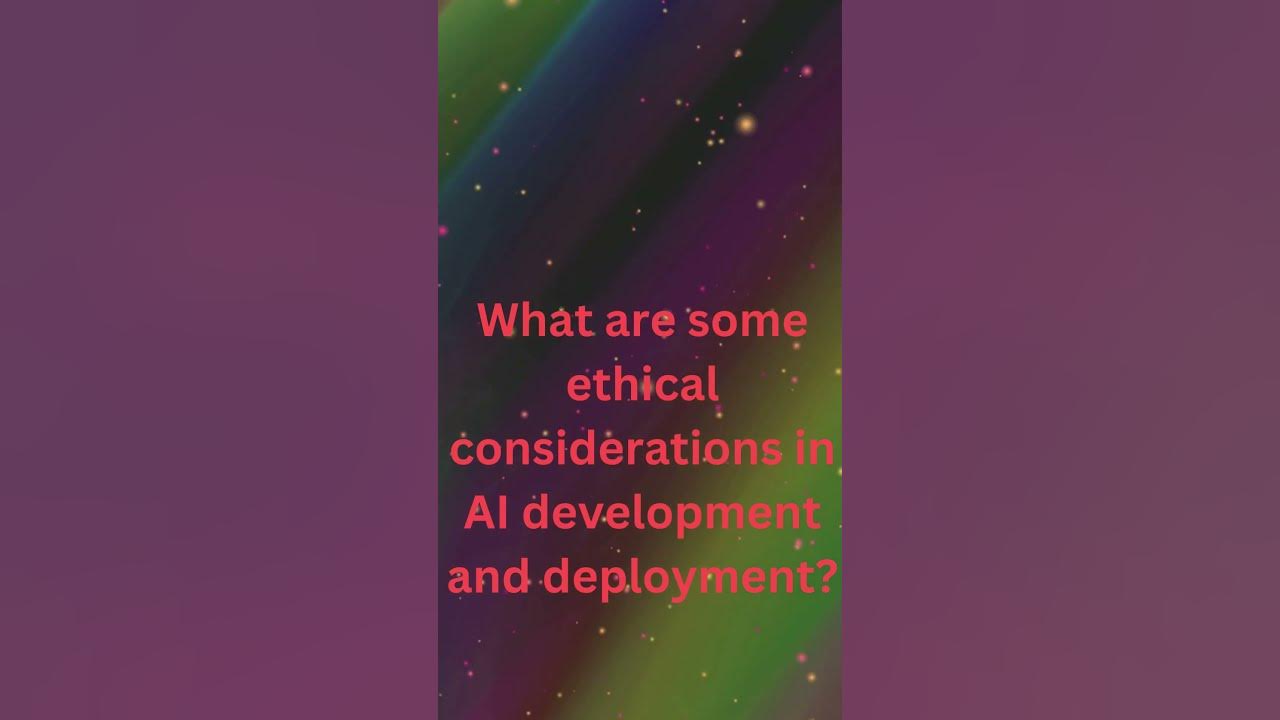 Ai Ethical Considerations Python Quiz Pycoders Youtube