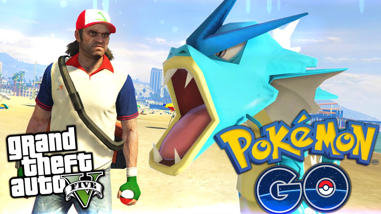 POKEMON GO SU GTA V - GTA 5 MOD - YouTube