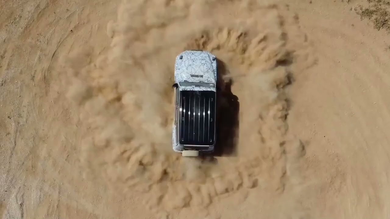 G-Turn : Watch The 2024 Mercedes EQG, An Electric G-Wagon, Do A 360º ...