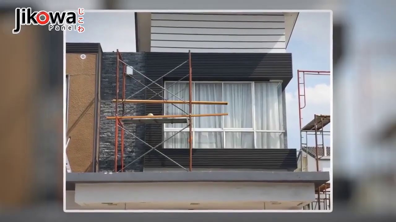Jikowa Panel Residential Outdoor Wall Panel (Before After) - YouTube