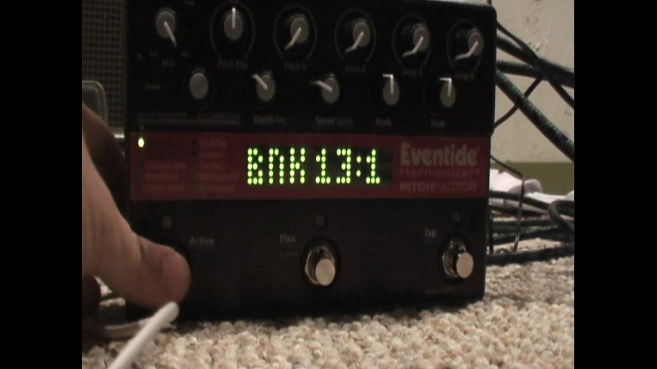 Eventide Pitchfactor Demo #2 - YouTube